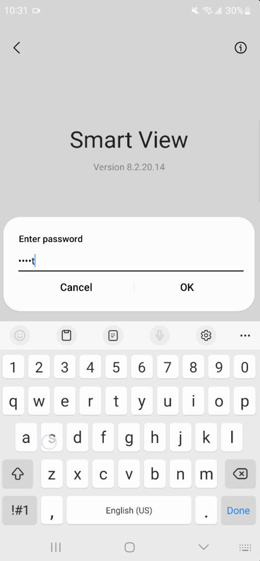 Why can't I mirror with Smart View on Android 11 or later?